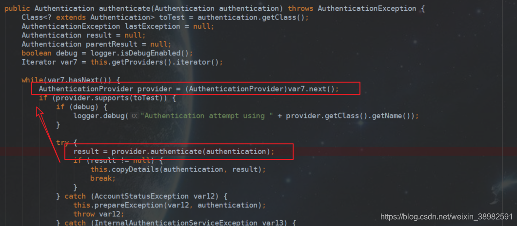Spring Security 之 AuthenticationManager 源码解析_spring security 中的providermanager 中的authenticate-CSDN博客