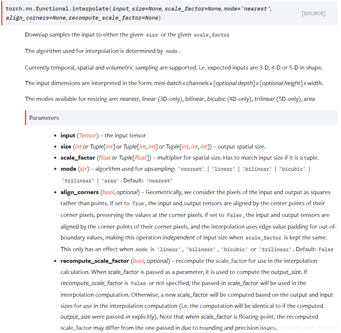 torch.nn.functional.interpolate函数_torch.nn.functional.interpolate()-CSDN博客
