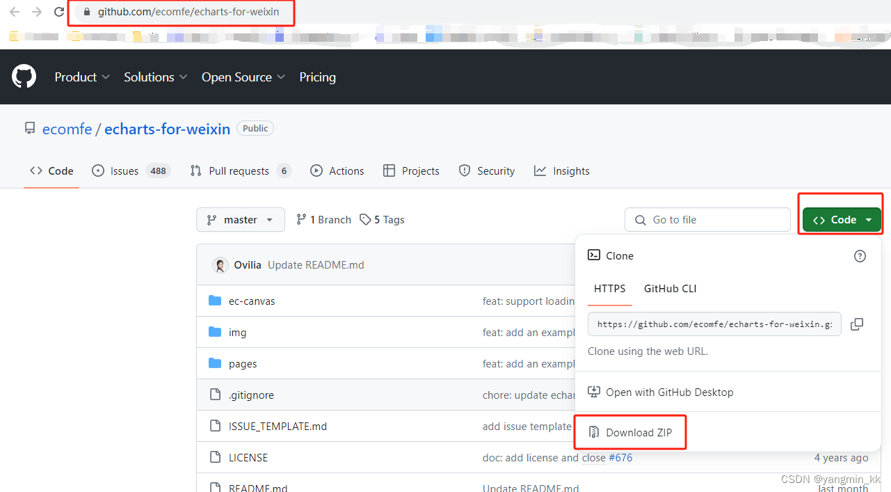 微信小程序使用Echarts-for-weixin展示图表-CSDN博客