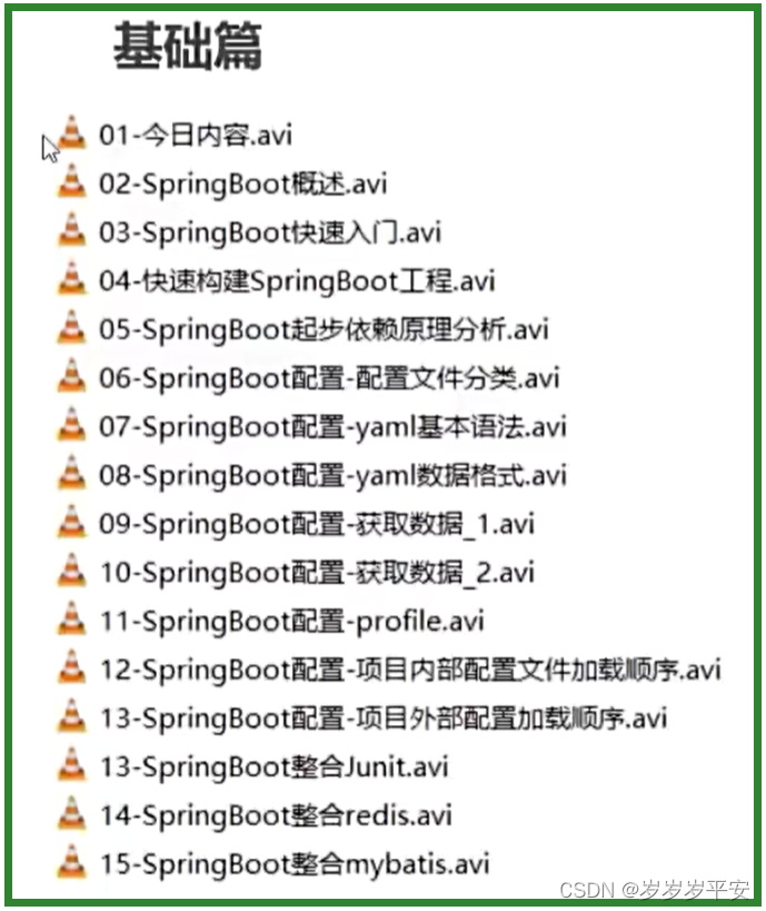 Springboot（基础概述和学习方向） Springboot的研究方向 Csdn博客