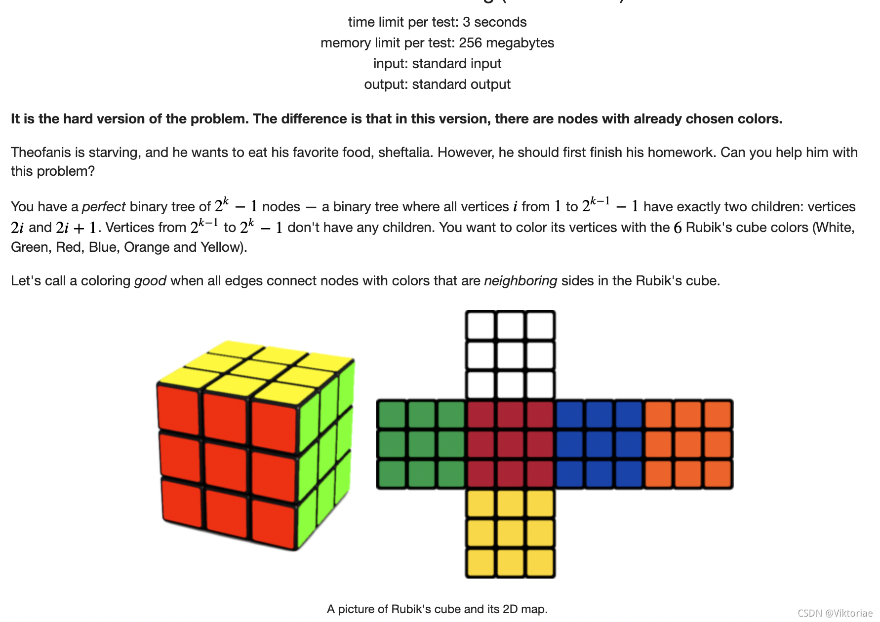 E2. Rubik‘s Cube Coloring (hard version) dp，满二叉树（2300）_满二叉树涂色问题-CSDN博客