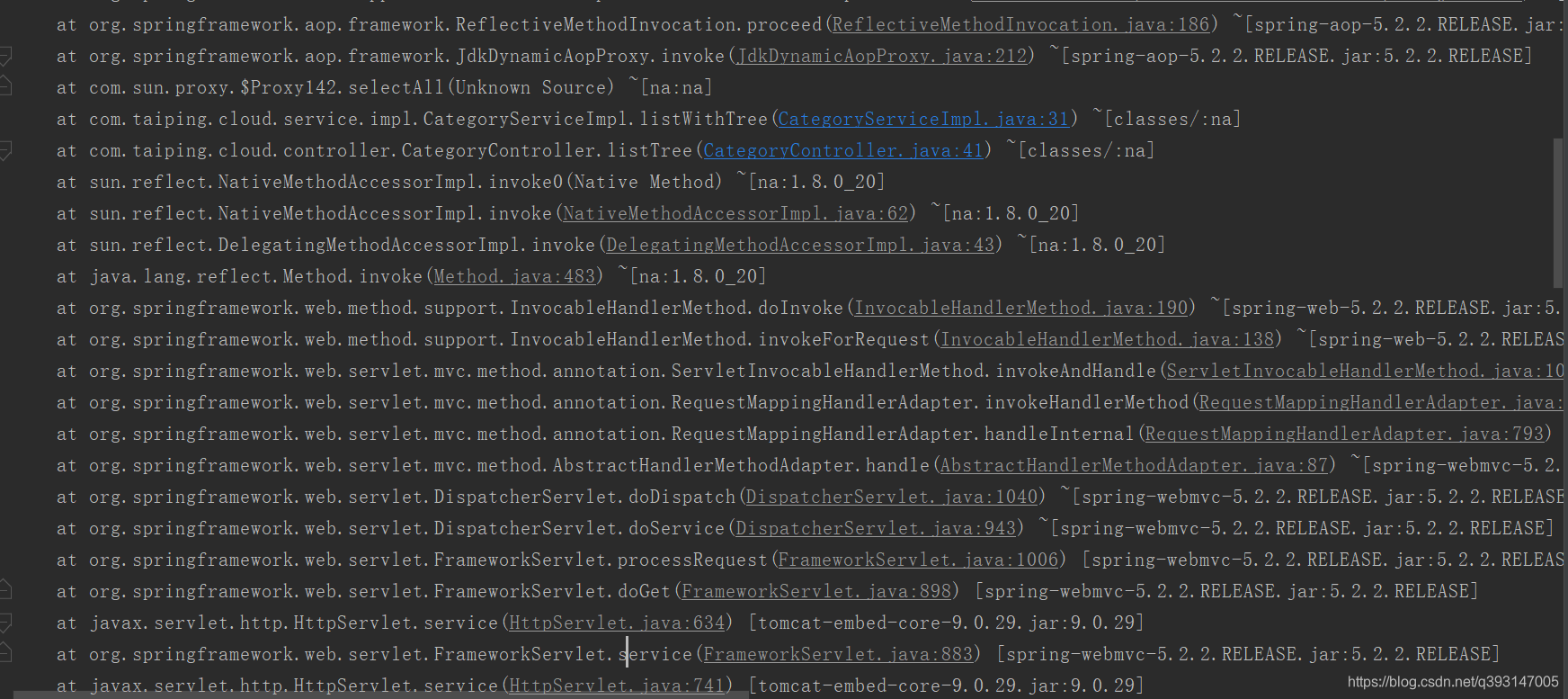 Mybatis报错org.mybatis.spring.MyBatisSystemException: nested exception is org.apache.ibatis ...