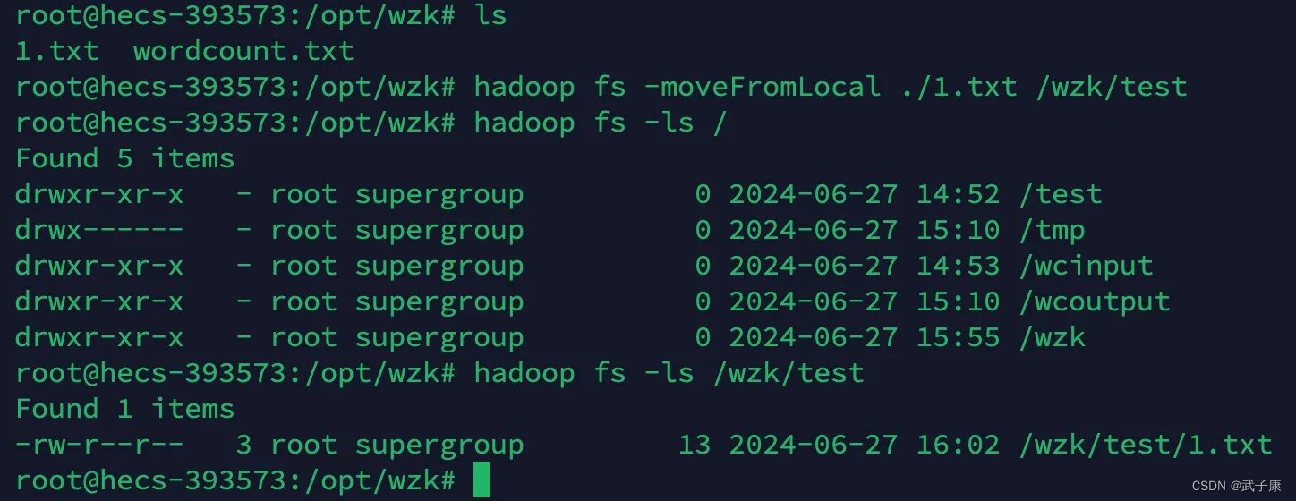 Hadoop 08 Hdfs集群 基础知识 命令行上机实操 Hadoop Fs 分布式文件系统 读写原理 读流程与写流程 基本语法上传下载拷贝