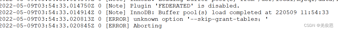 MySQL 启动失败报错无法更新pid文件_the server quit without updating pid file-CSDN博客