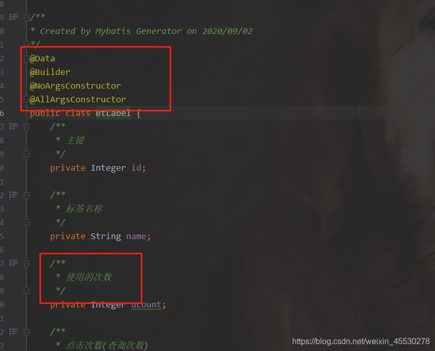 mybatis-generator 自动生成lombok注解,去除get和set方法,自动为实体添加数据库字段的注释_mybatisgenerator 不生成get set方法-CSDN博客