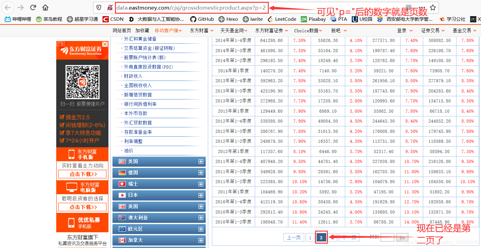 【Python网络爬虫与数据可视化实战案例】近15年的中国国内生产总值_用python写出gdp.csv文件中2015-2016年的第三产业数据用柱状图进行可视图化-CSDN博客