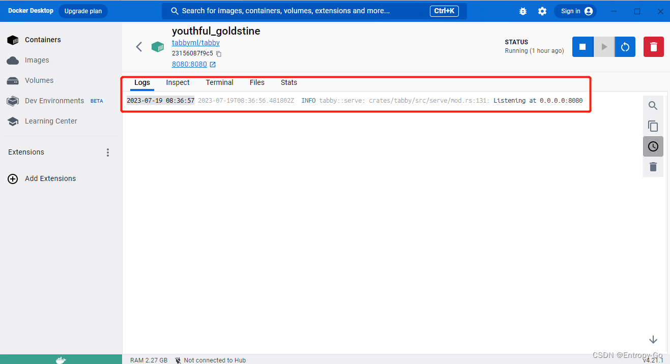 基于GitHub代码库训练模型本地化AI代码自动补全 - Tabby Windows10_tabby代码补全-CSDN博客