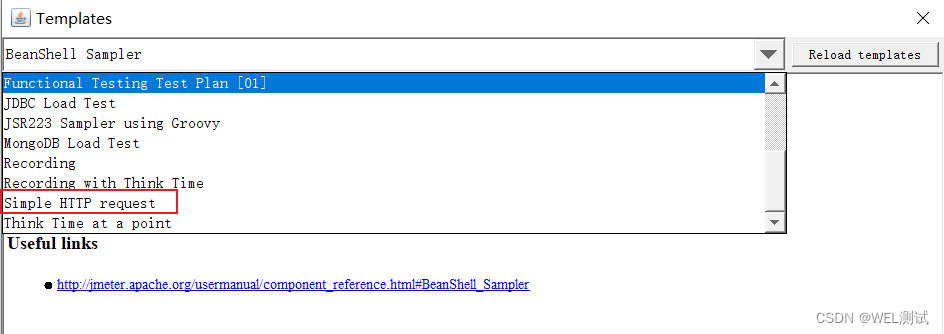 （三）【Jmeter】以模板创建并剖析第一个JMeter测试计划_jmeter第一个测试-CSDN博客