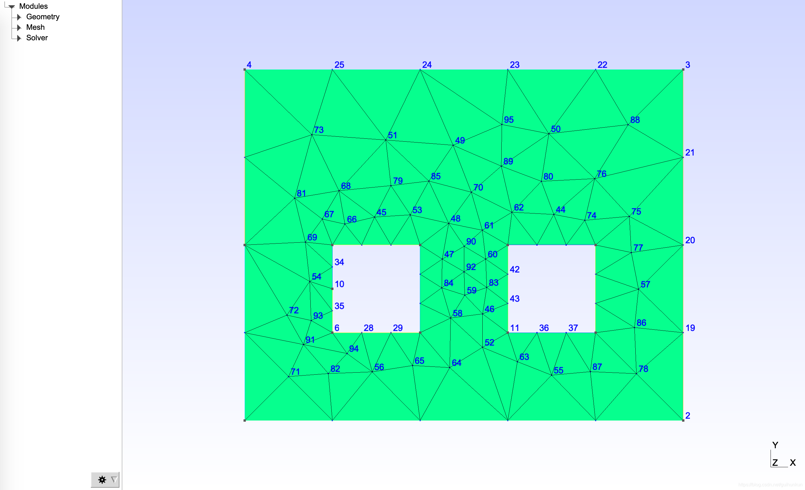 Gmsh剖二维网格教程附代码_call gmsh%model%mesh%getnodes-CSDN博客