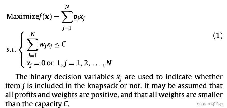 python调用求解器SCIP求解多维背包问题（MKP）_python多维背包问题数学建模-CSDN博客
