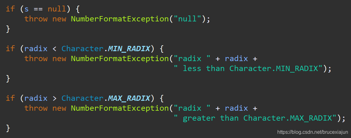 非常详细的Java的Integer类的parseInt方法源代码解析（JDK1.8，逐行解释，包括注释）_java parseint-CSDN博客