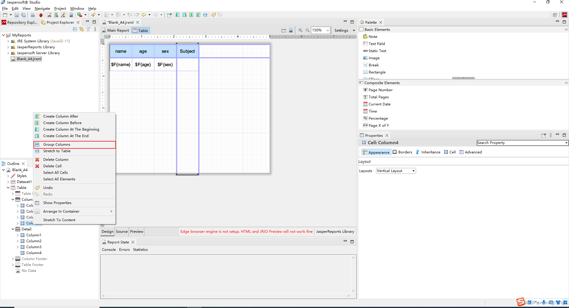 jasperReports生成动态多级表头报表-CSDN博客