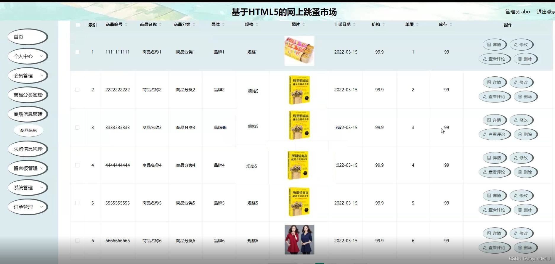 Java项目:二手交易管理系统(java+SSM+ElementUI+Vue+Mysql)_java 二手交易市场 个人商户订单系统-CSDN博客