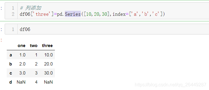 对矩阵中的指定行和指定列进行求和（以及pandas常见用法）数值矩阵特定行列相加 Csdn博客