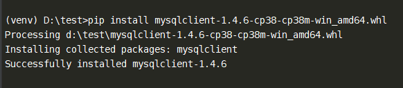 python3使用pip install mysqlclient失败的解决过程_python虚拟环境无法下载mysqlclient-CSDN博客
