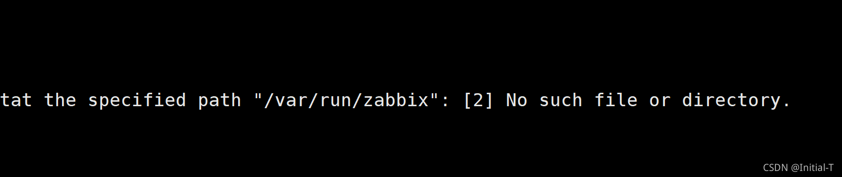 zabbix server启动报错：Job for zabbix-server.service failed because the control process exited with ...