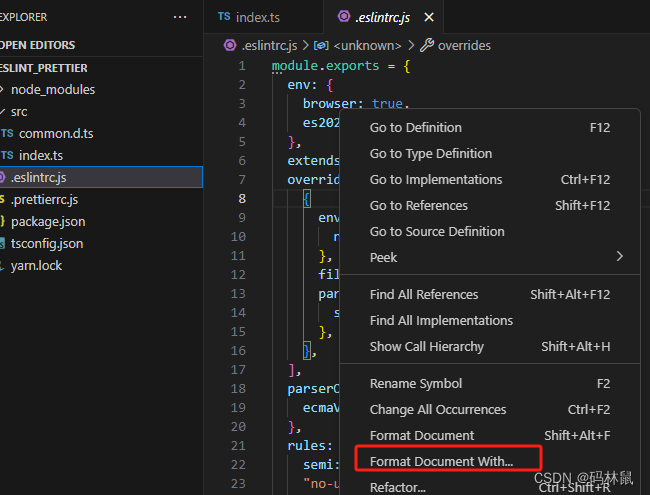 typescript,eslint,prettier的引入（有干货）_如何引入eslint和prettier-CSDN博客