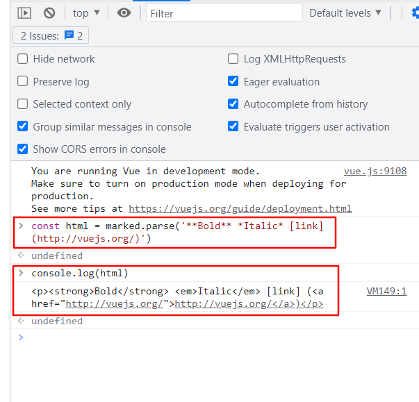 Vue.js项目：制作一个Markdown格式的笔记本(上)_marked.parse-CSDN博客