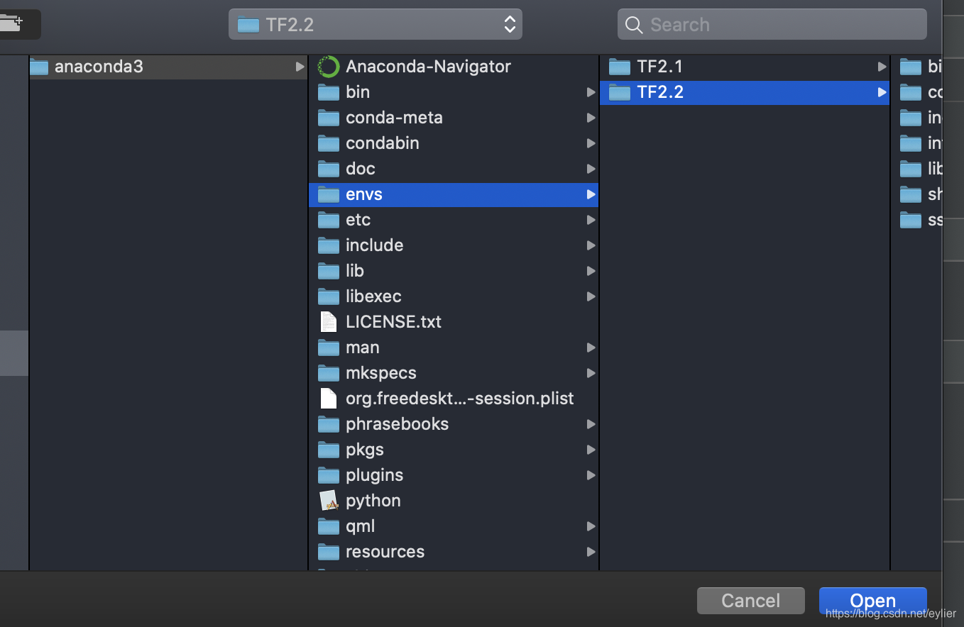 MAC电脑安装TensorFlow2.X，并在pycharm中配置TensorFlow解释器_mac pycharm tensorflow-CSDN博客