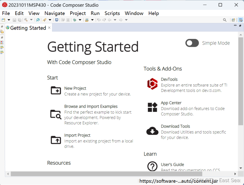 MSP430单片机C语言编程与实践（入门篇）之三----CCS的操作步骤_ccs msp430-CSDN博客