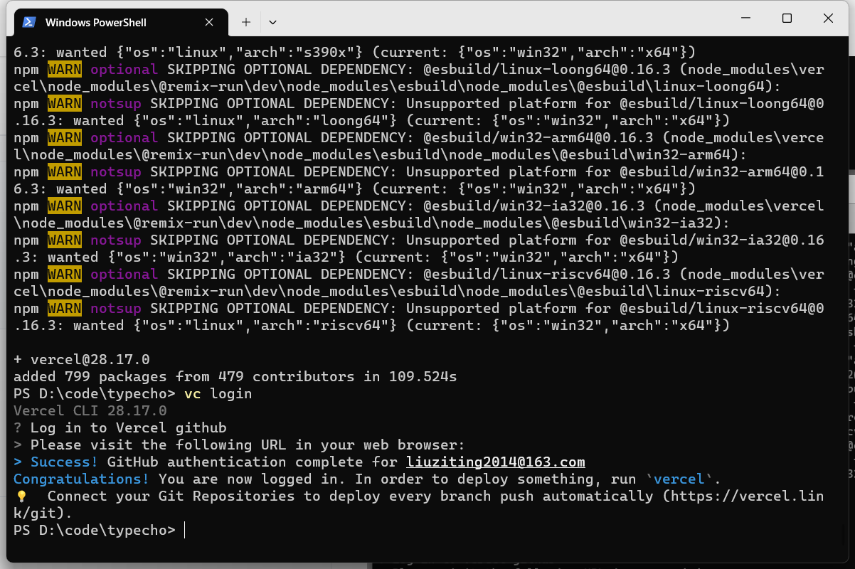 Vercel+Railway部署Typecho动态博客_vercel、github pages、railway-CSDN博客