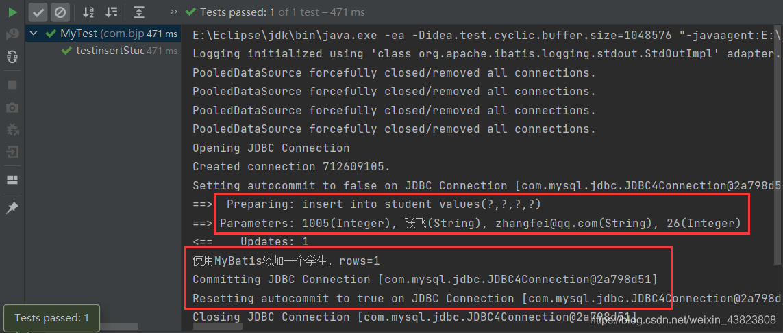 MyBatis——通过占位符实现insert操作、一些重要对象（SqlSessionFactory、SqlSession）的理解_mybatis insert-CSDN博客