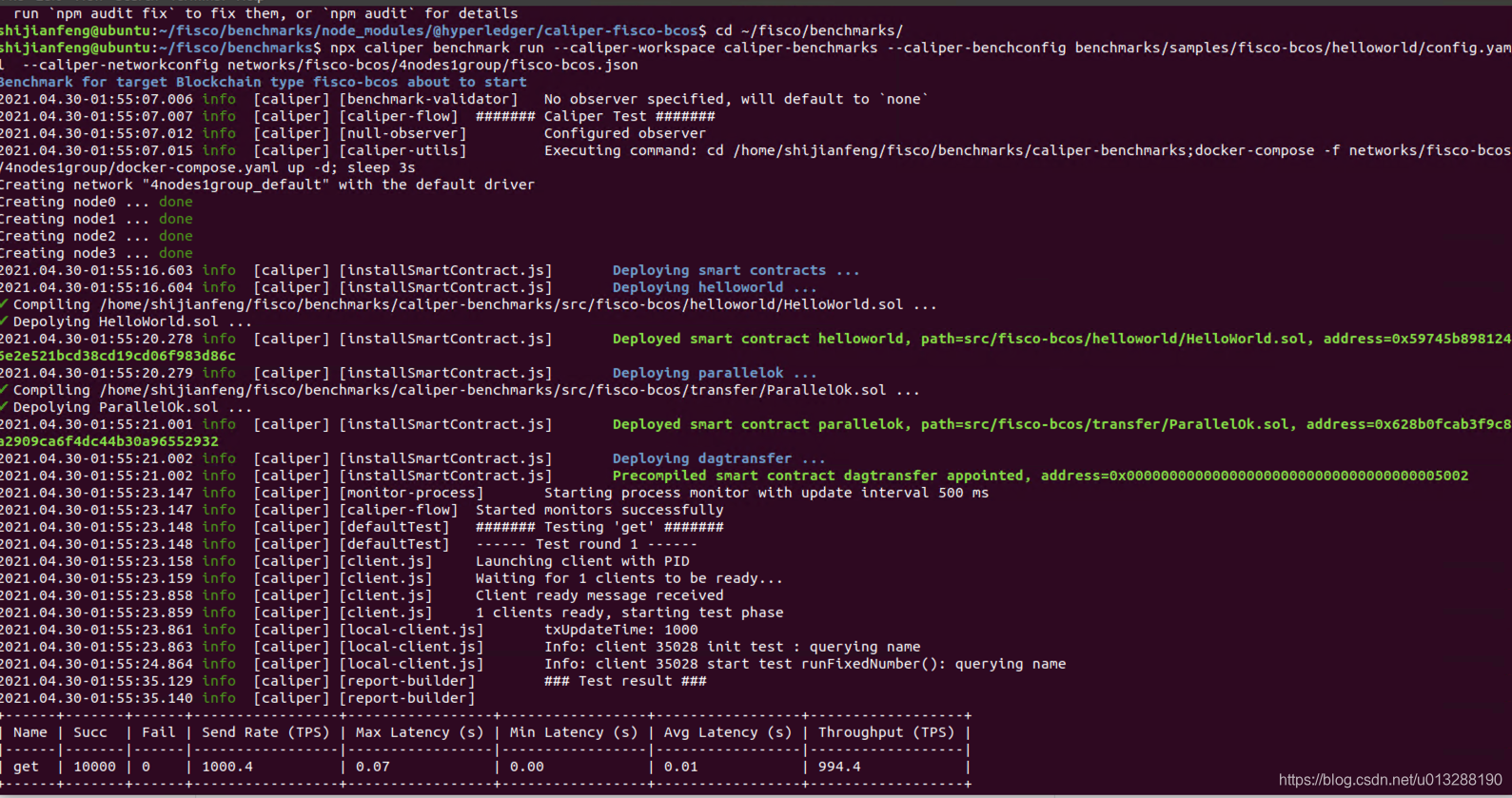 fisco bcos Caliper部署 错误总结_fisco bcos smart contract invoke failed: error: ca-CSDN博客