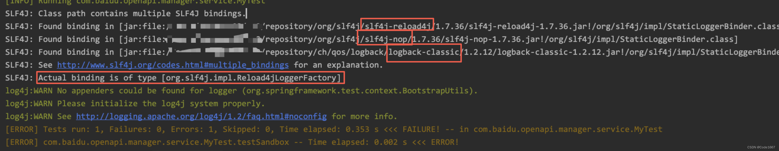 LoggerFactory is not a Logback LoggerContext but Logback is on the classpath（已解决）-CSDN博客