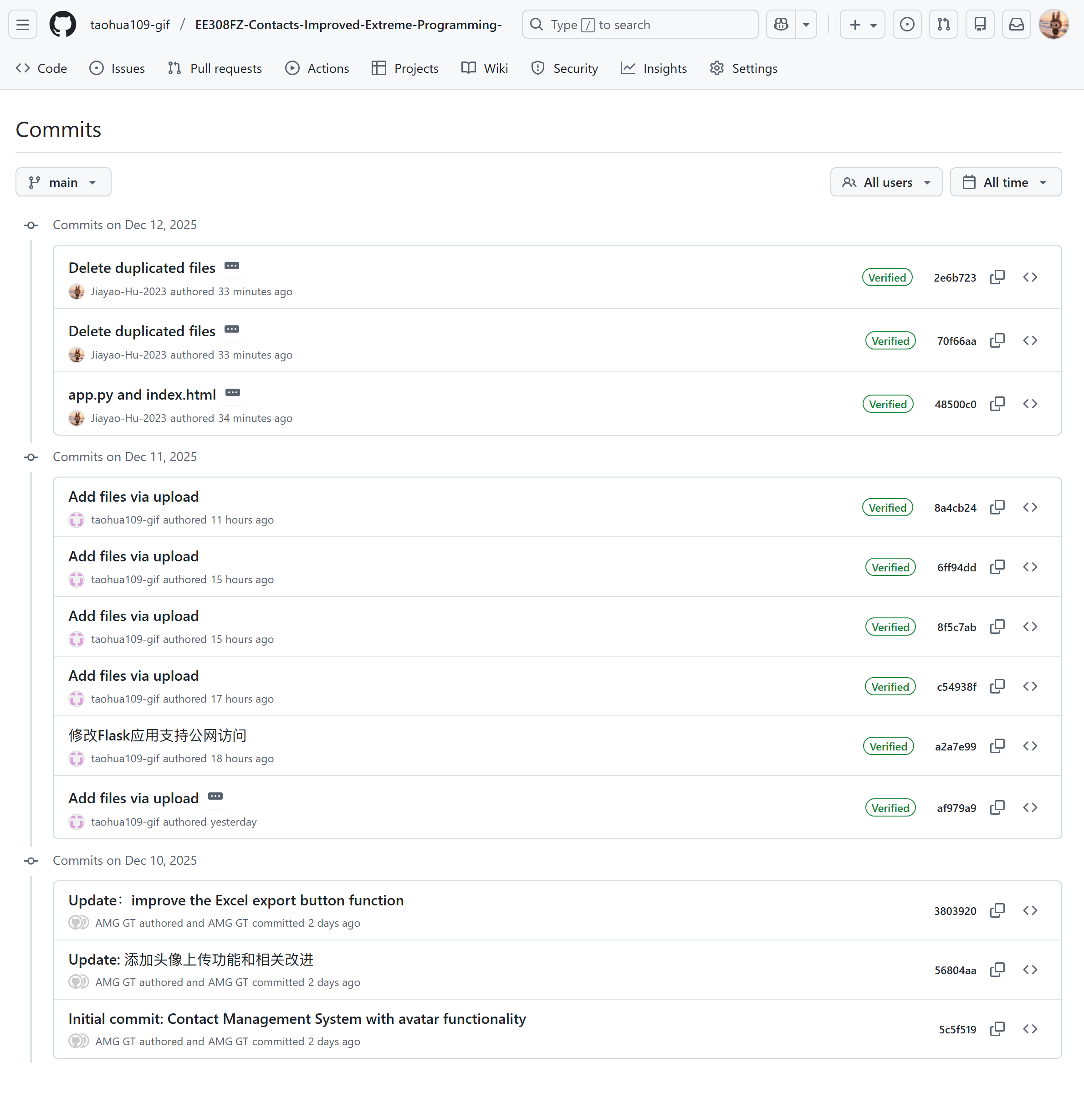 Extreme Programming - Contact Management System Functional Improvement ...