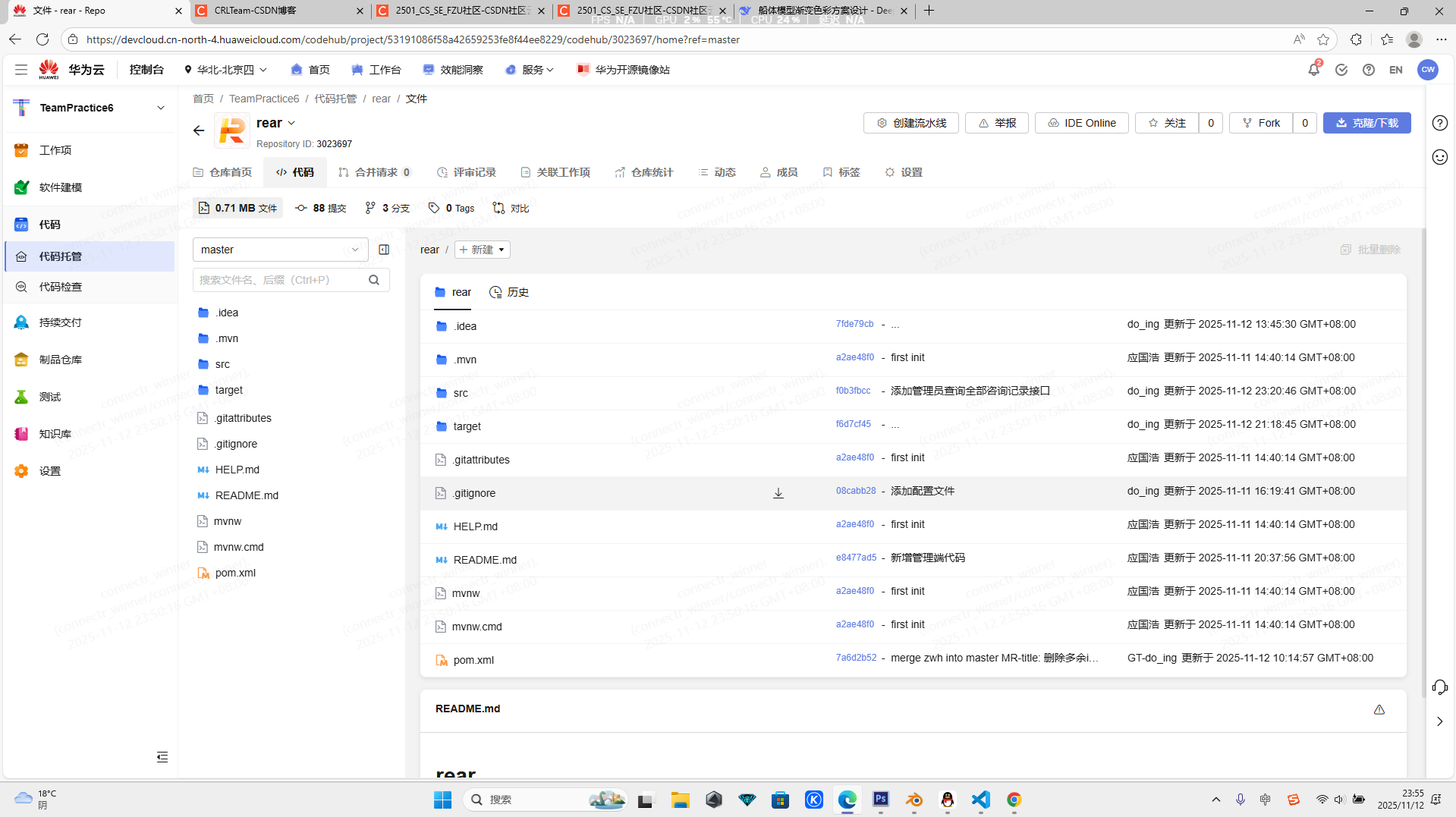 CRL Team——CodeArts团队实战总结-CSDN社区