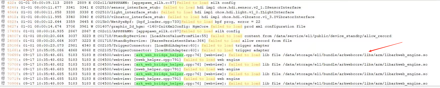 OpenHarmony 5.1 web白屏问题分析_chrisscl-Laval社区