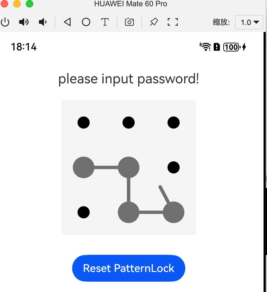 #跟着若城学鸿蒙# UI组件篇-PatternLock及其属性-CSDN博客