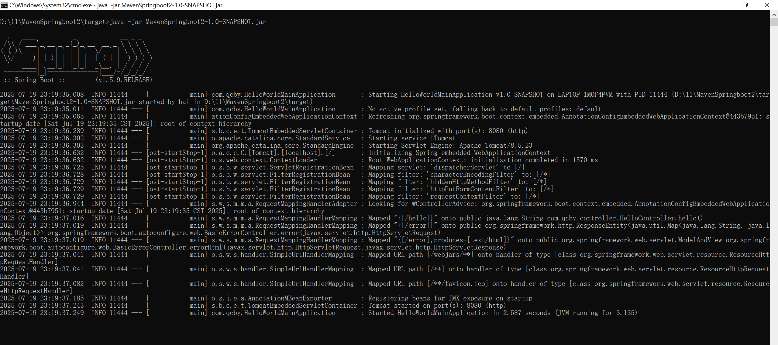 Springboot 入门hello world+深入详解_springboot helloworld-CSDN博客