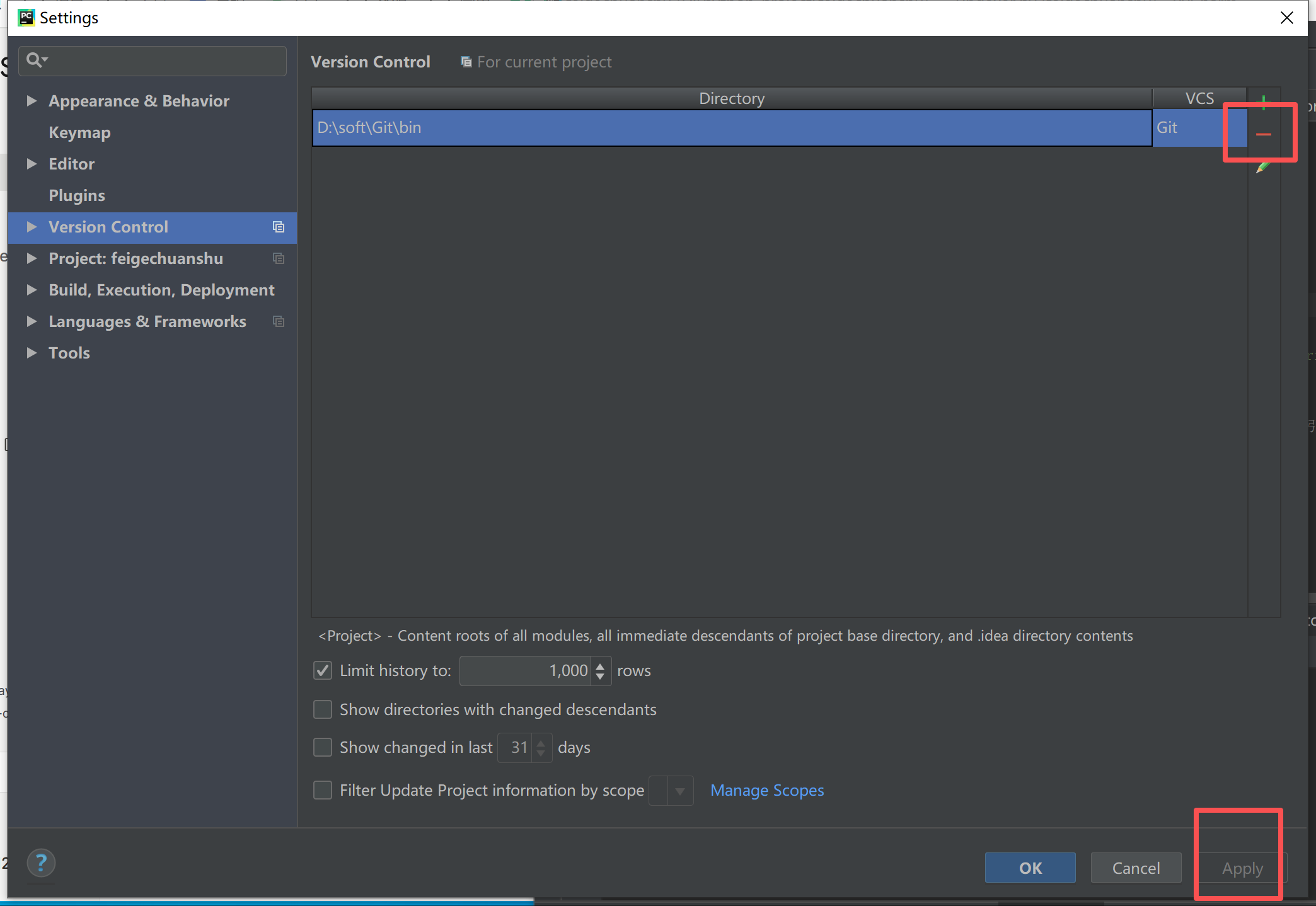 删除原来的.git文件后，在在 PyCharm 顶部菜单栏，选择 VCS ＞ 找不到Enable Version Control Integration，点commit后提示这个-CSDN博客