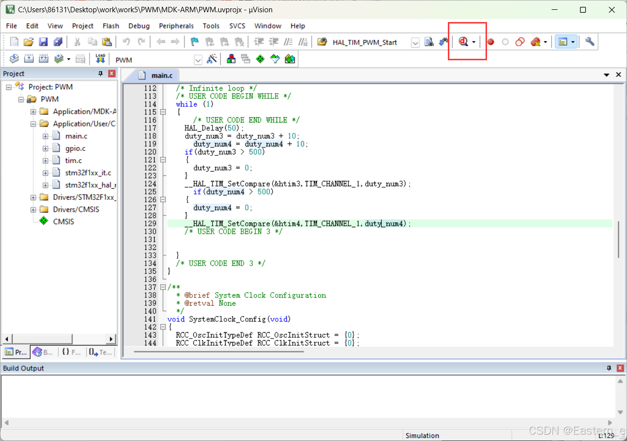 STM32定时器实现LED闪烁、USART及输出PWM实现呼吸灯_stm32定时器控制led闪烁-CSDN博客