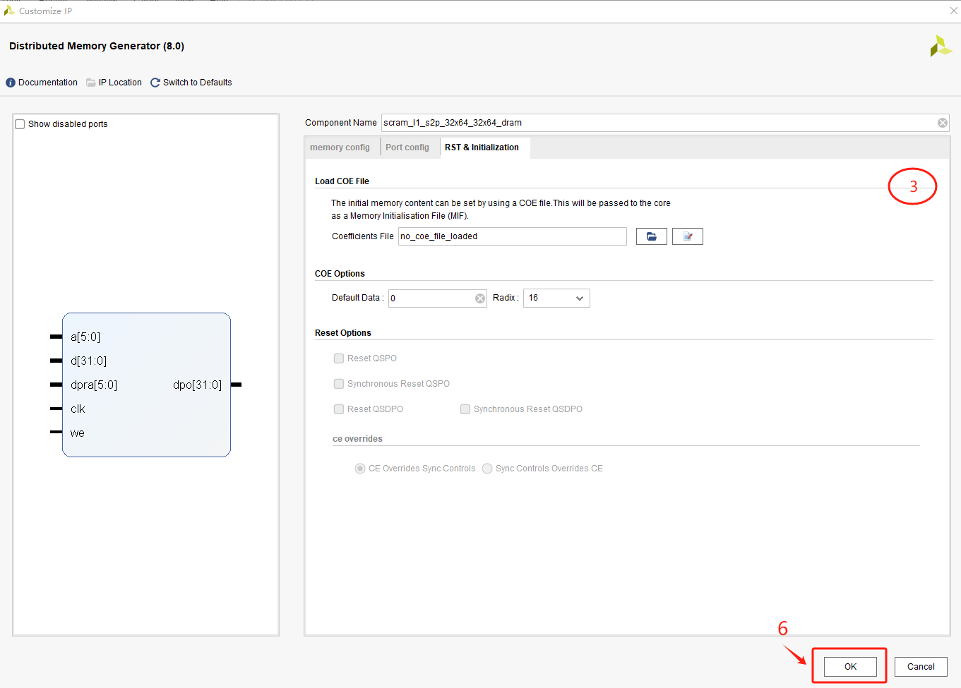 Vivado生成简单双端口Distributed RAM_vivado simple dual port ram-CSDN博客