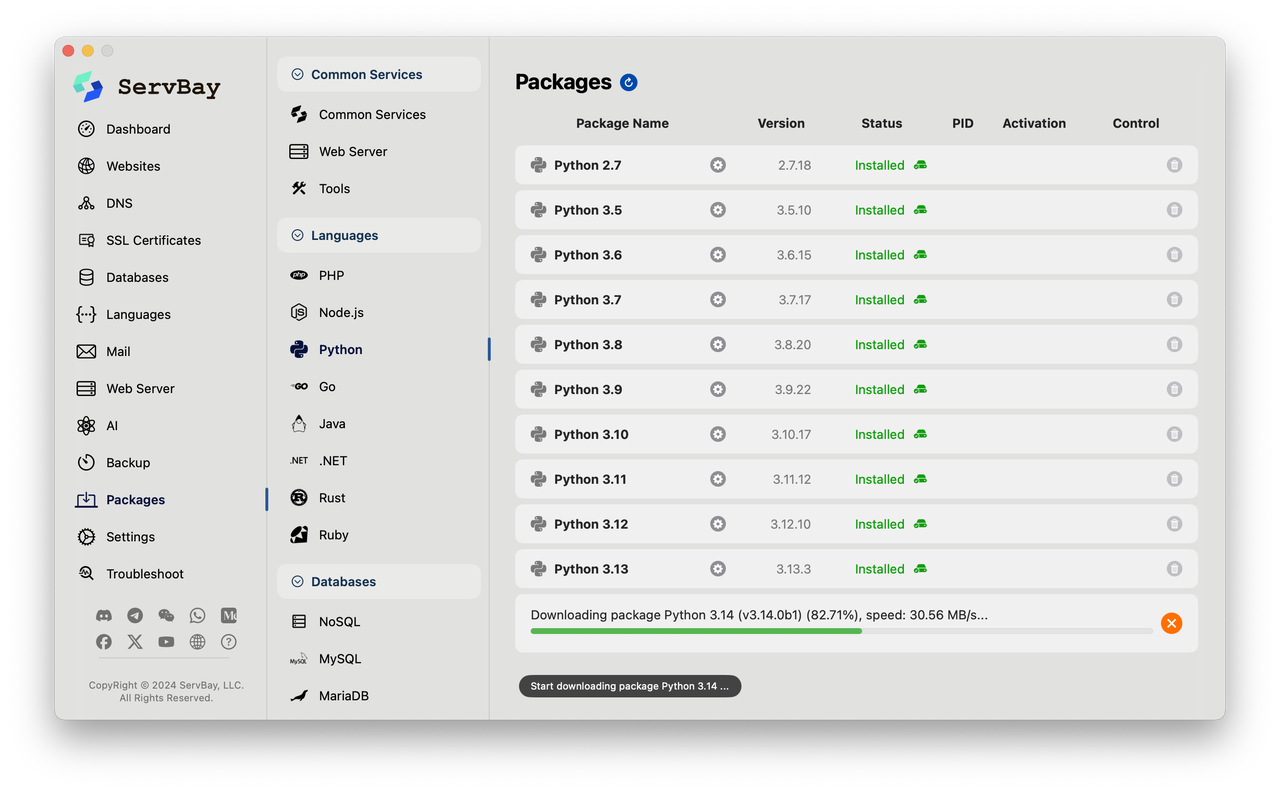 微信“复活”计划：用 ServBay 一键部署 WeClone，让你的聊天对象在 AI 时代永生_weclone本地部署-CSDN博客