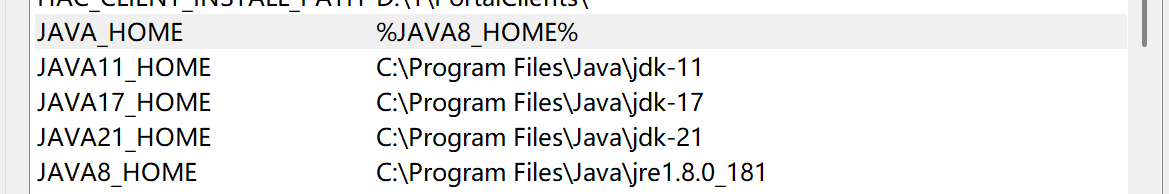 java版本切换多版本并自由切换（window11版本）详细版_win11切换java版本-CSDN博客