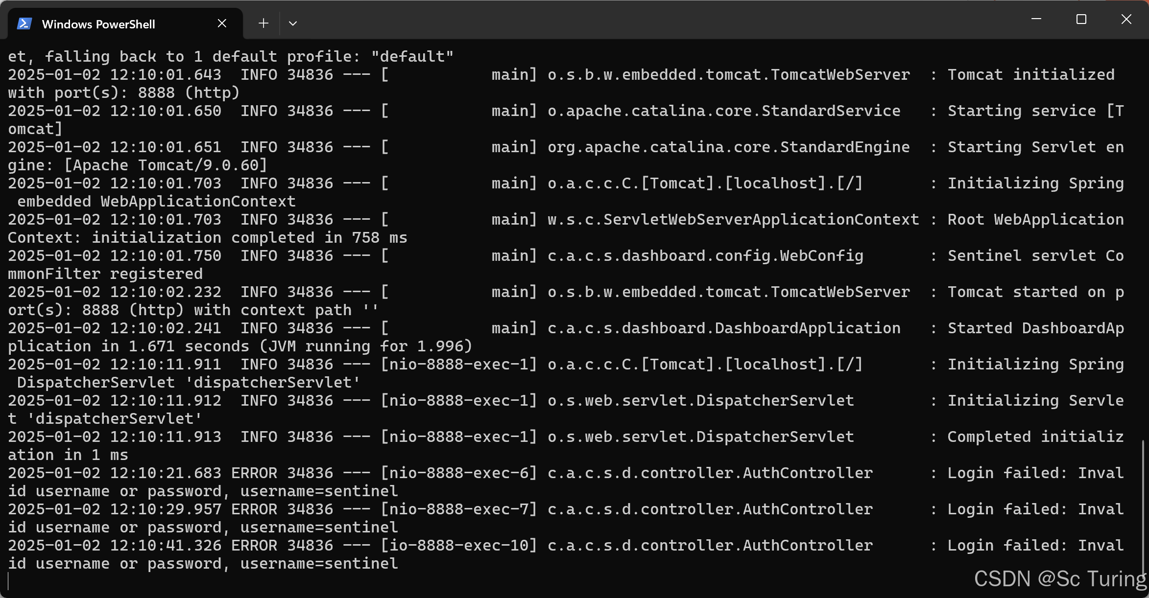 Windows安装Sentinel-dashboard-CSDN博客