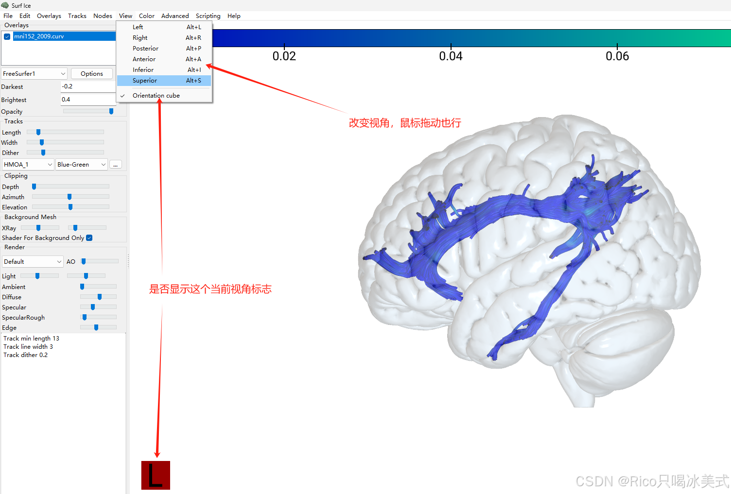 脑纤维束可视化软件教程-Suf Ice-CSDN博客