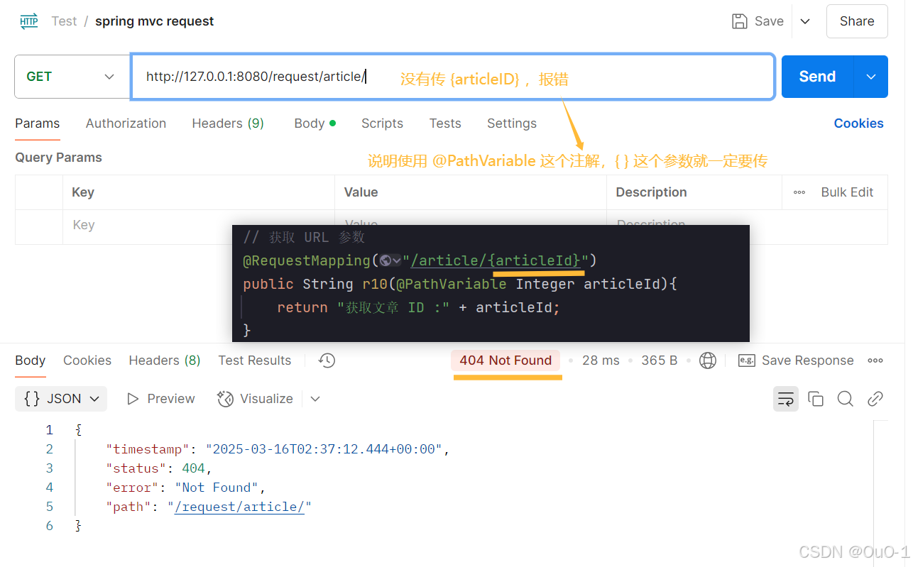 【SpringMVC】深入解析 @PathVariable 注解的概念、源码解析和使用 @PathVariable 注解获取 URL 路径参数的过程和重命名 URL 参数的方法-CSDN博客