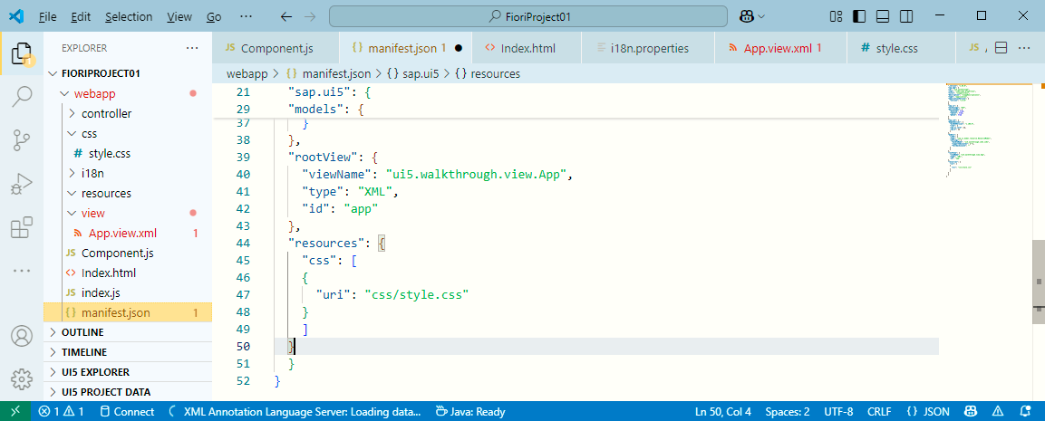 Sap学习笔记 开发19 前端fiori开发 Page和panel，shell Control信箱效果，margin Padding，自定义csssap Fiori