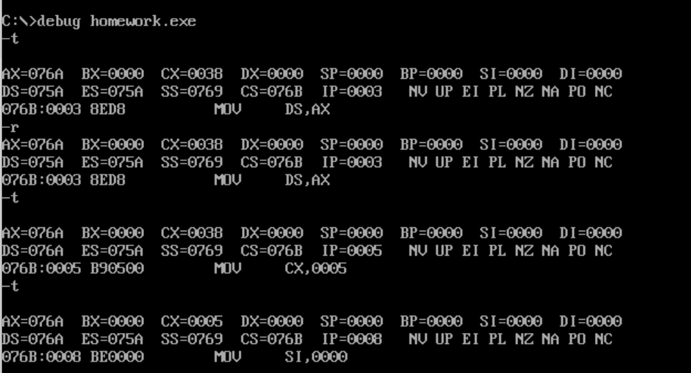 微机实验：运行一个汇编语言程序（含安装教程）_masm安装-CSDN博客