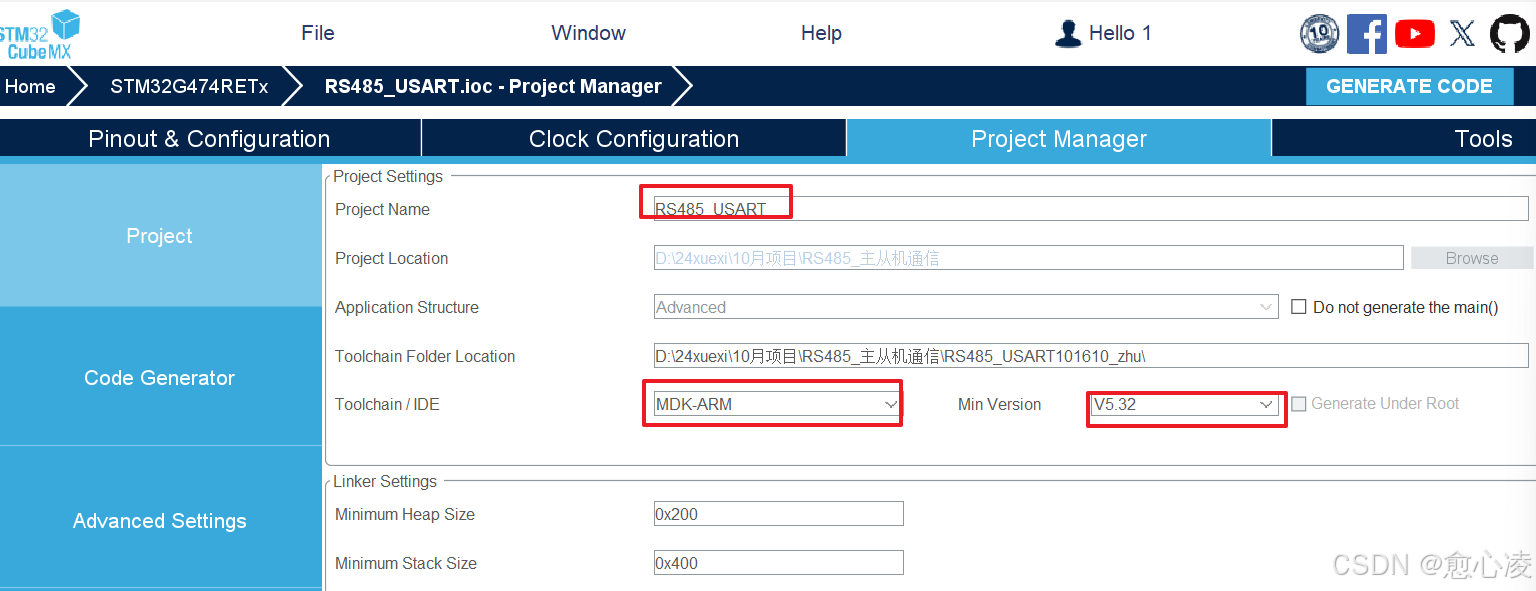 STM32单片机+RS485半双工通信+全+STM32CubeMax的HAL库-CSDN博客