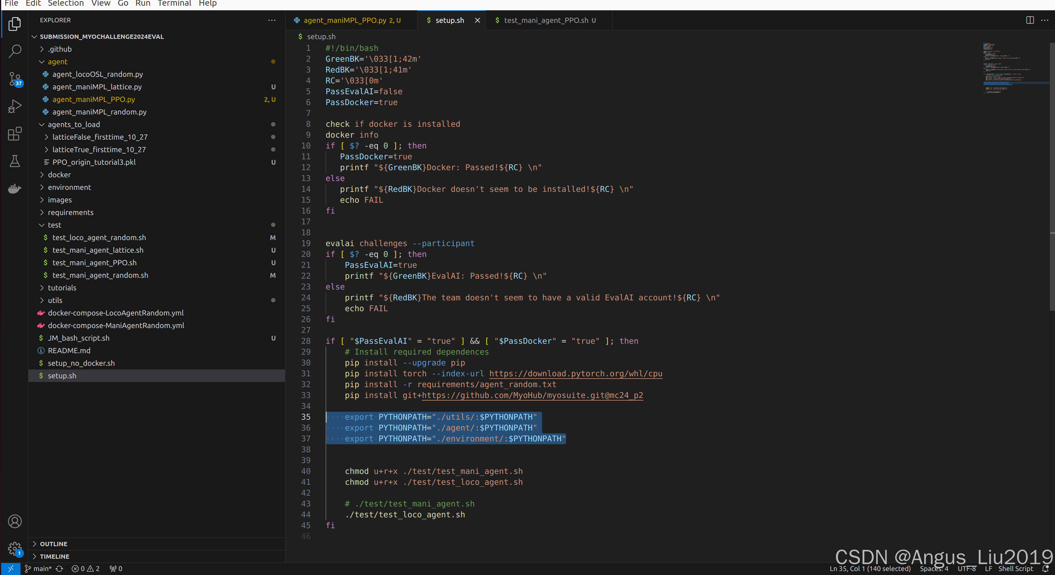 export PYTHONPATH in bash .sh_if [ -z ${pythonpath+x} ]; then export pythonpath=-CSDN博客