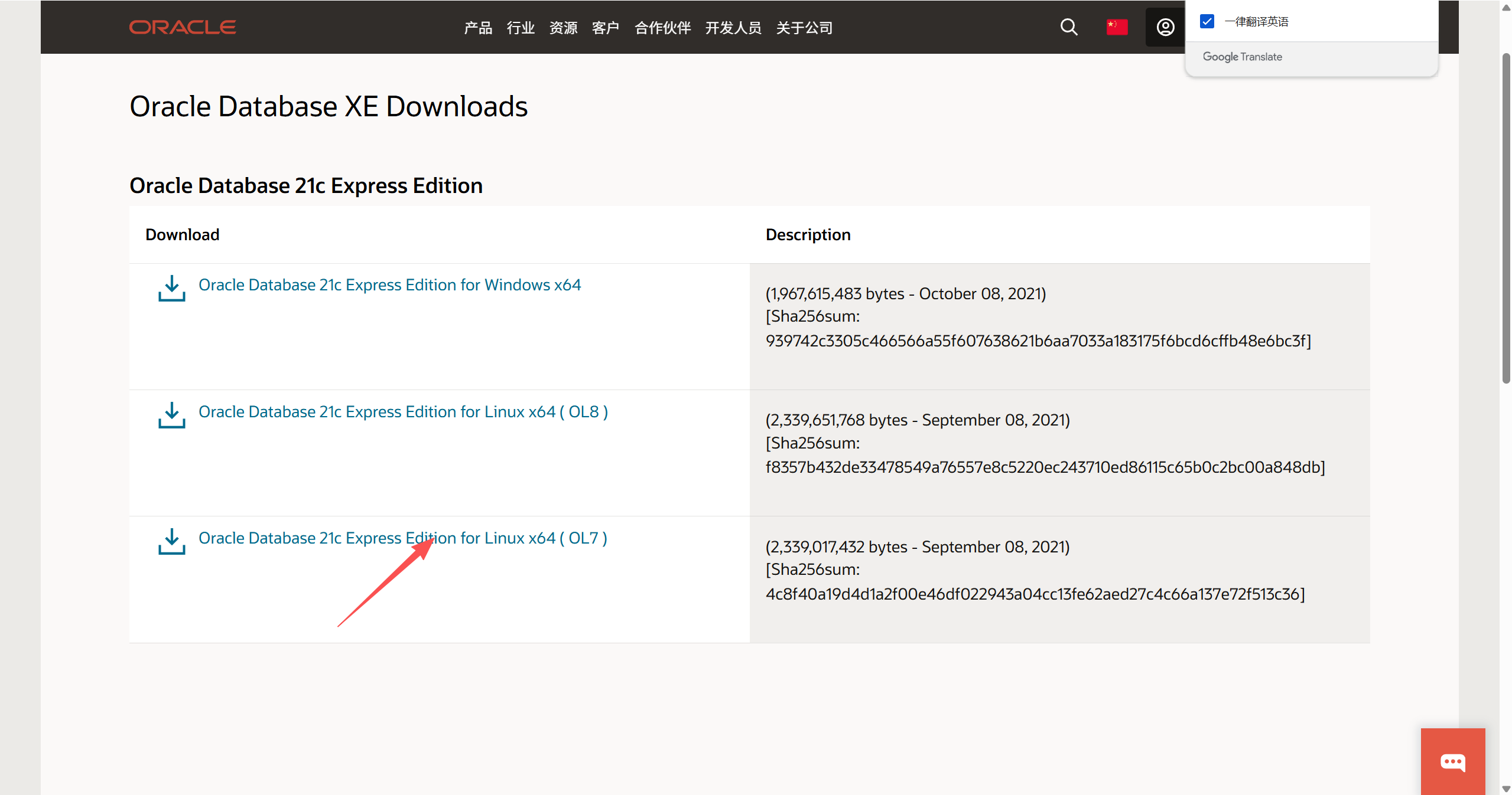 centos7安装oracle 21c -CSDN博客
