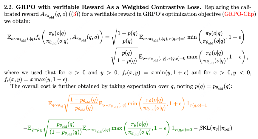REINFORCEMENT LEARNING WITH VERIFIABLE REWARDS:GRPO’S EFFECTIVE LOSS ...