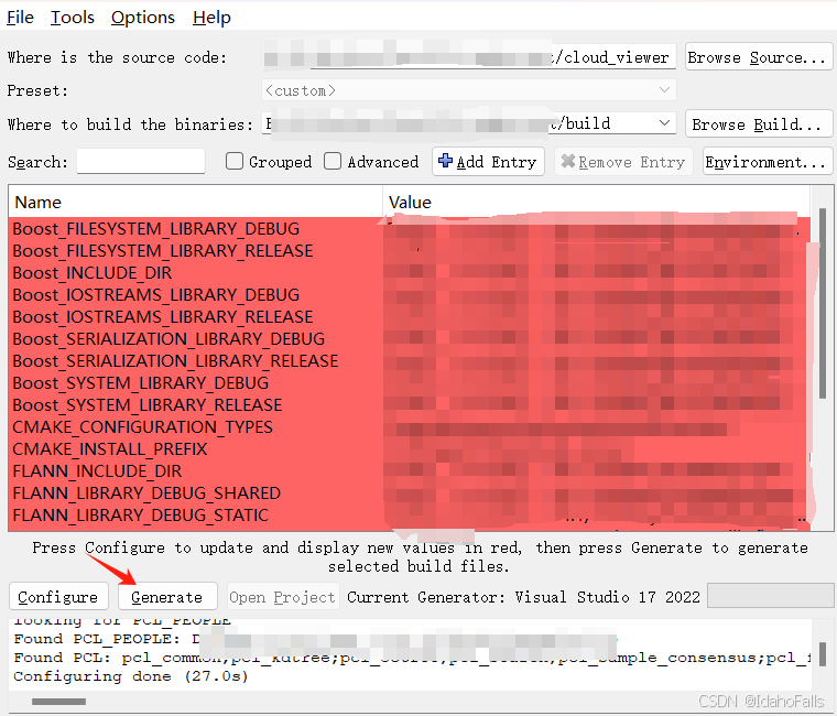 CMake配置PCL_pcl cmake-CSDN博客