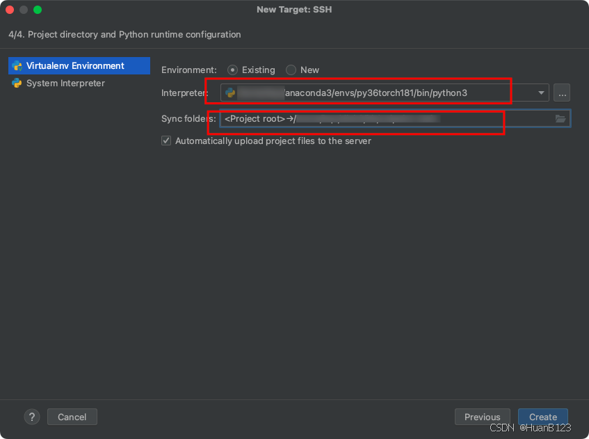 Pycharm配置远程解释器，并在本地连接服务器进行远程Debug_pycharm remote debug-CSDN博客