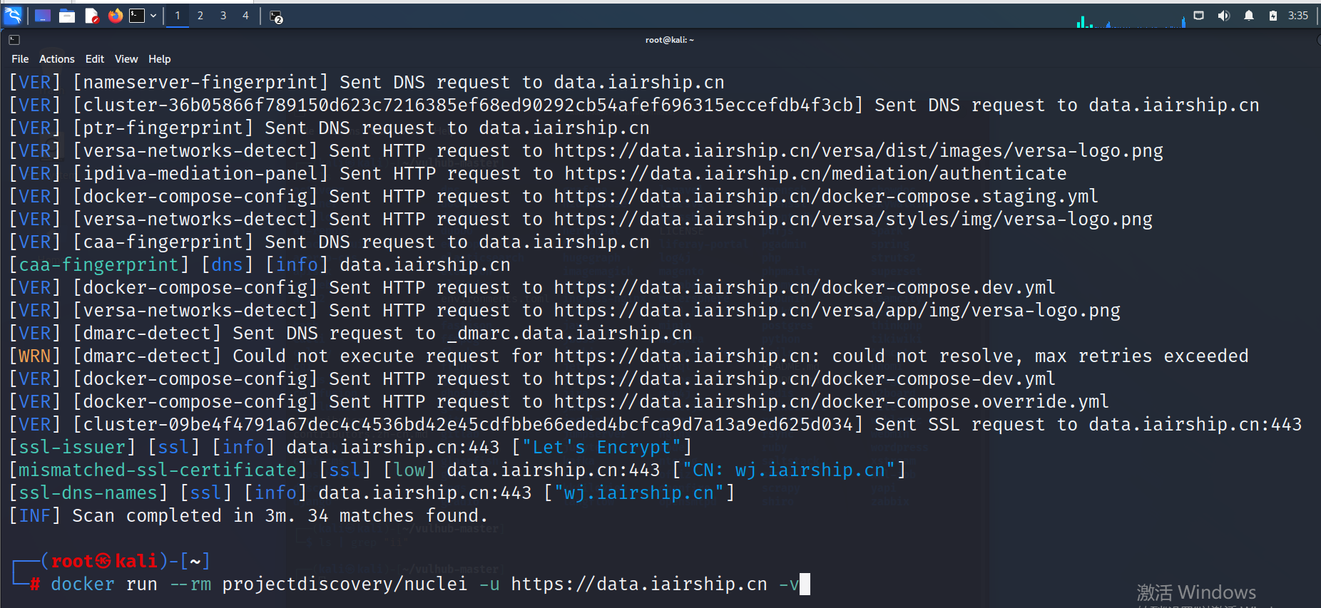 docker安装nuclei进行扫描_docker 安装 nuclei-CSDN博客